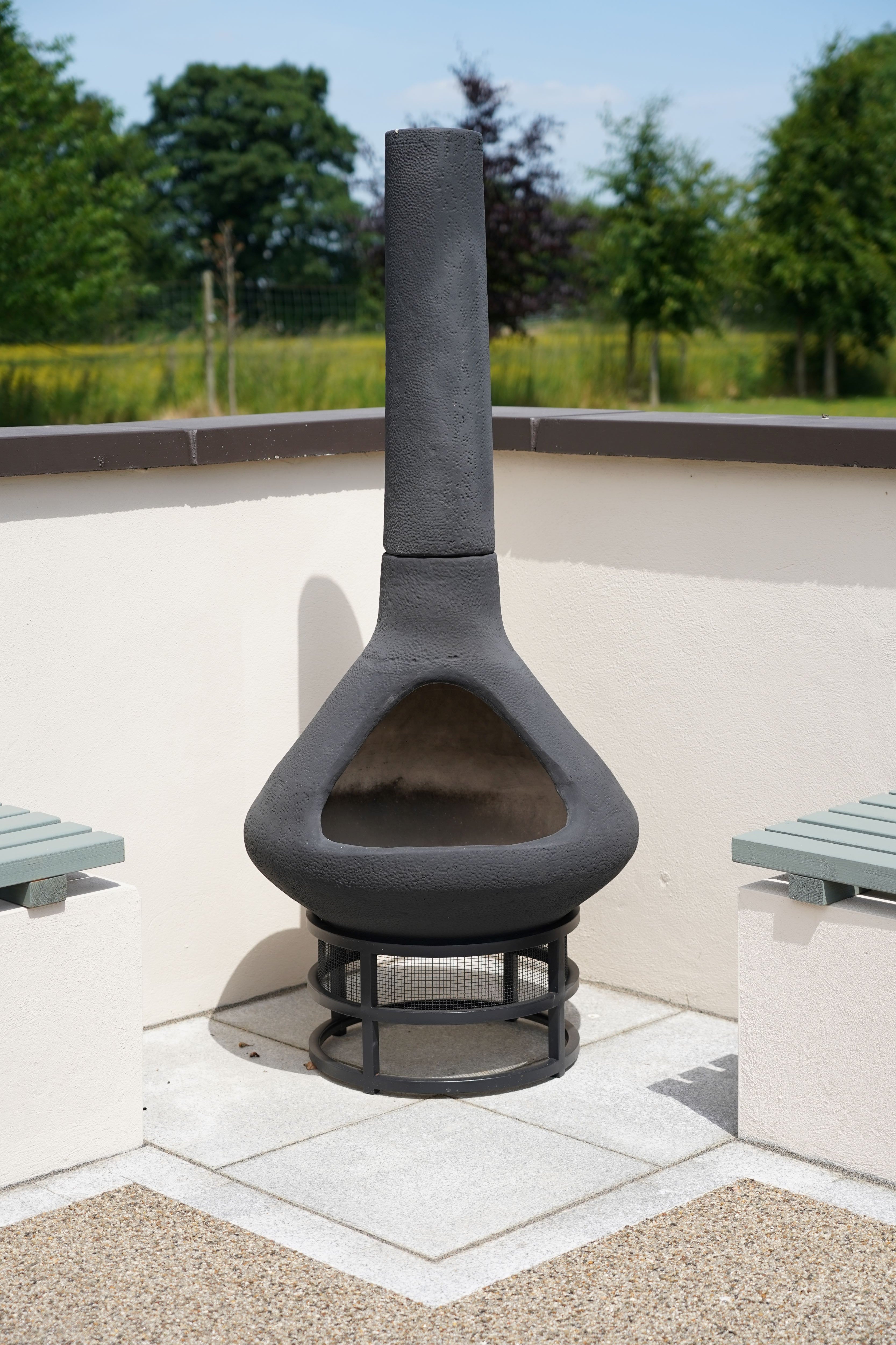 Metal Chiminea